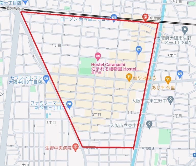 今里新地の現在！韓国人や治安と事件4選・歴史や場所と地図・行き方と遊び方を総まとめ | WONDIA